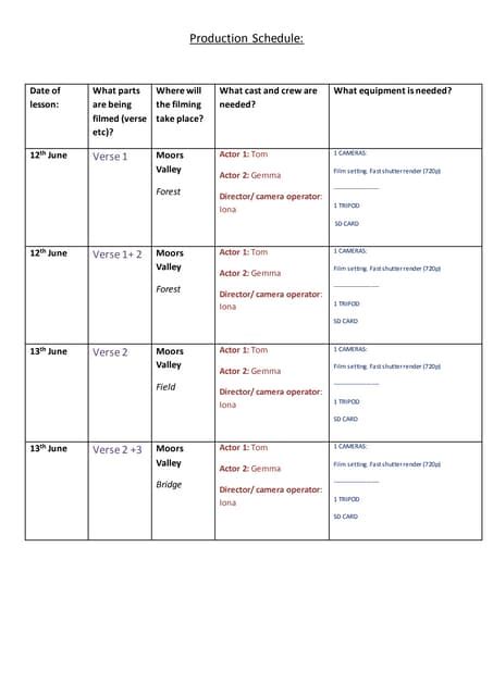 Image result for Example Rapper Schedule