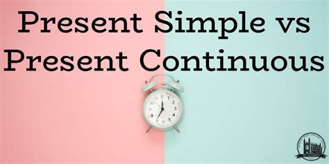 Image result for Present Simple vs Present Continuous Structure