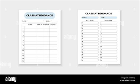 Image result for Class Tracking Form