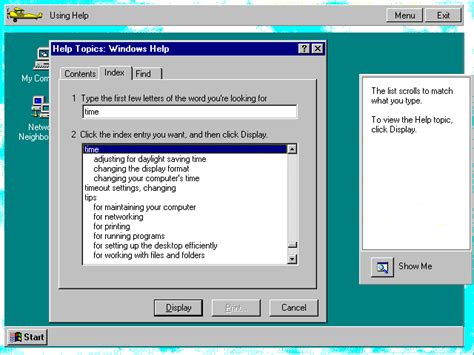 Image result for Windows 95 Tutorial