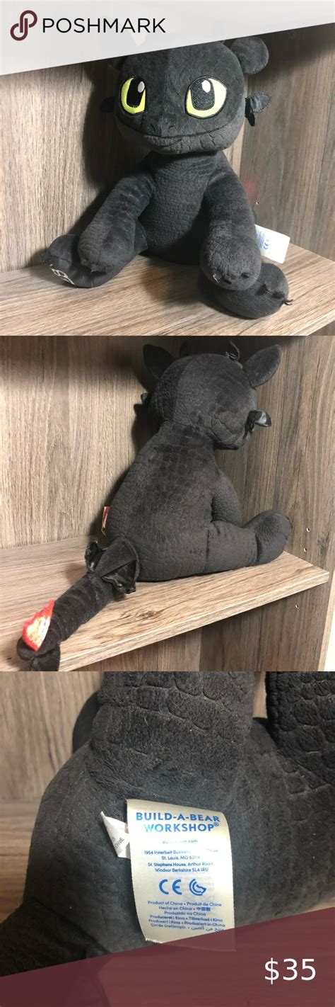 Image result for Toothless Build a Bear