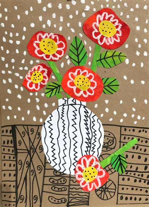 Image result for First Grade Spring Art Lesson