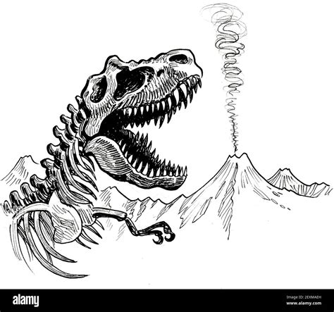 Image result for Volcano Drawing