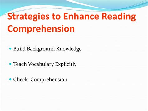 Image result for Reading Comprehension Strategy