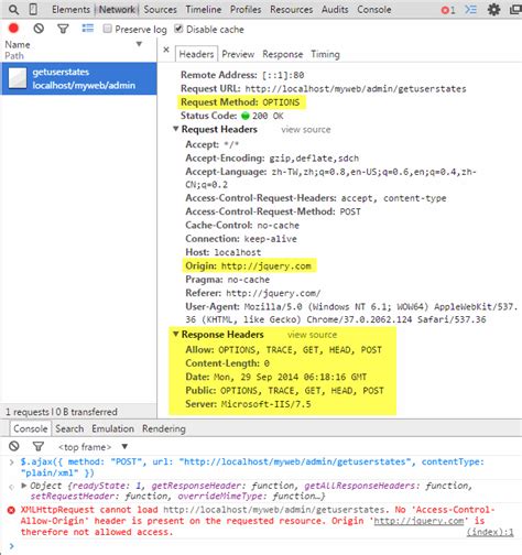 Image result for HTTP Options Method
