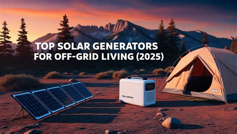 Image result for Portable Off-Grid Solar Generators
