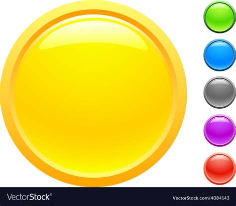Button Royalty Free Vector Image - VectorStock