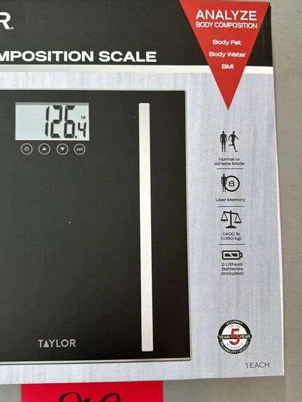 Image result for How to Program a Taylor Body Composition Scale