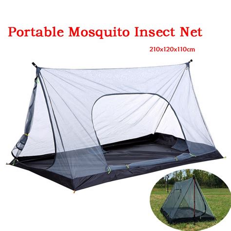 Portable Camping Mosquito Insect Net Netting Cover Canopy Travel ...