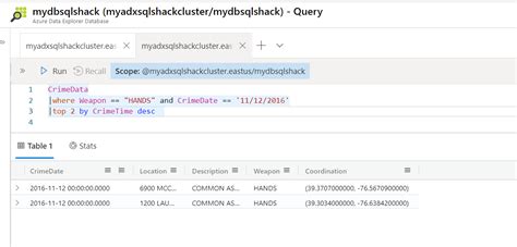 Image result for Query Azure Data Explore Using Azure SQL