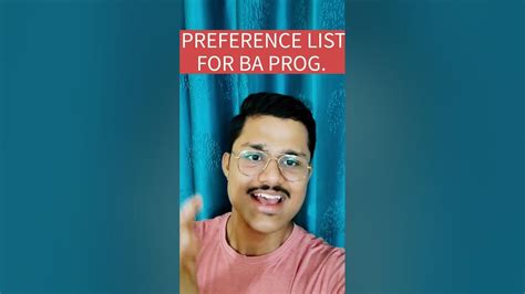Image result for Du BA Programme Preference List