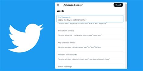 Image result for Twitter Advanced Search Syntax