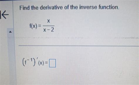 Image result for Calculating Inverse Derivative