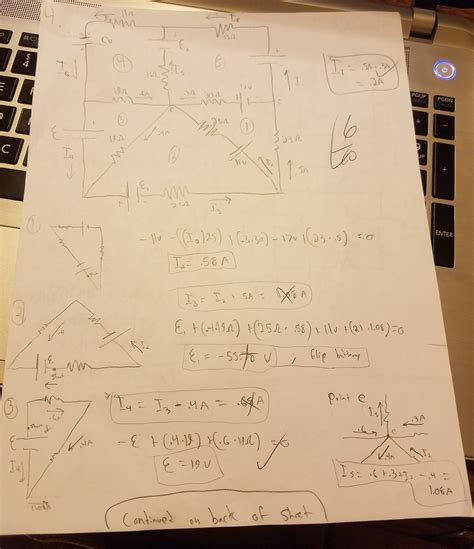 Image result for Multi-Loop Circuits Finding Currents