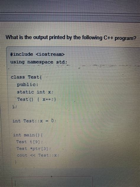 Image result for C Test Output
