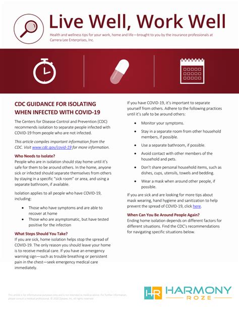 Image result for CDC Return to Work Guidelines