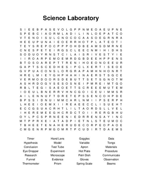 Image result for Science Laboratory Word