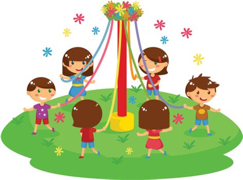 Image result for Maypole Dancing GIF