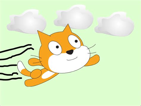 Image result for Scratch Programming Cat Flying