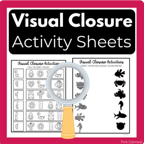 Image result for Visual Closure Writing Task