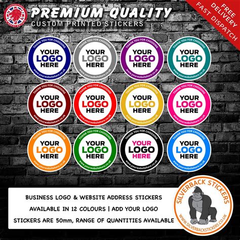 Image result for Custom Stickers for Business Logo