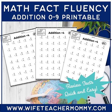 Image result for Addition Fact Fluency Worksheets