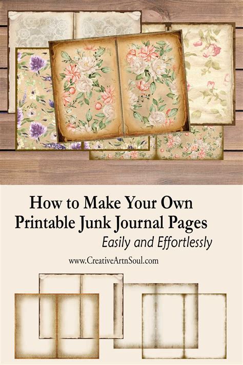 Image result for Making Junk Journal Pages