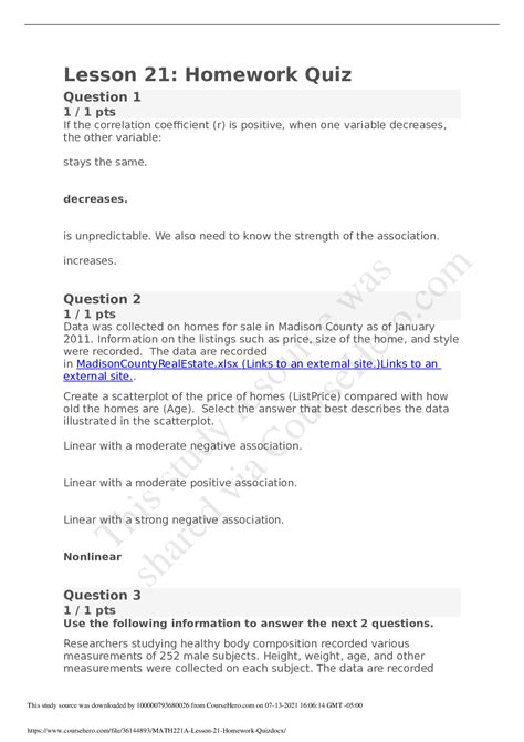 Image result for Lesson 21 Homework