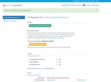 Image result for PythonAnywhere Django GitHub
