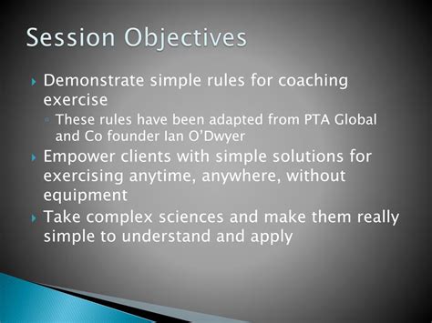Image result for Session Objectives Example