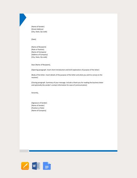 Image result for Formal Letter-Writing Examples