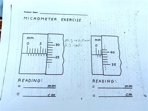Image result for Micrometer Reading Practice