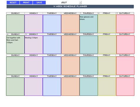 Image result for 4 Week Program Creator