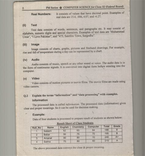 Image result for Computer Board Exam FBISE On Computer