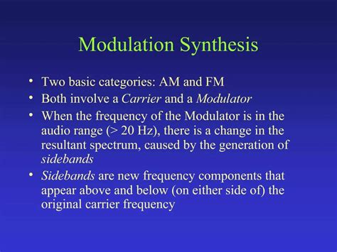 Image result for Frequency Modulation Synthesis