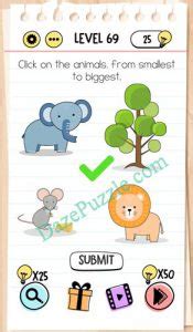 Image result for Brain Test Level 69