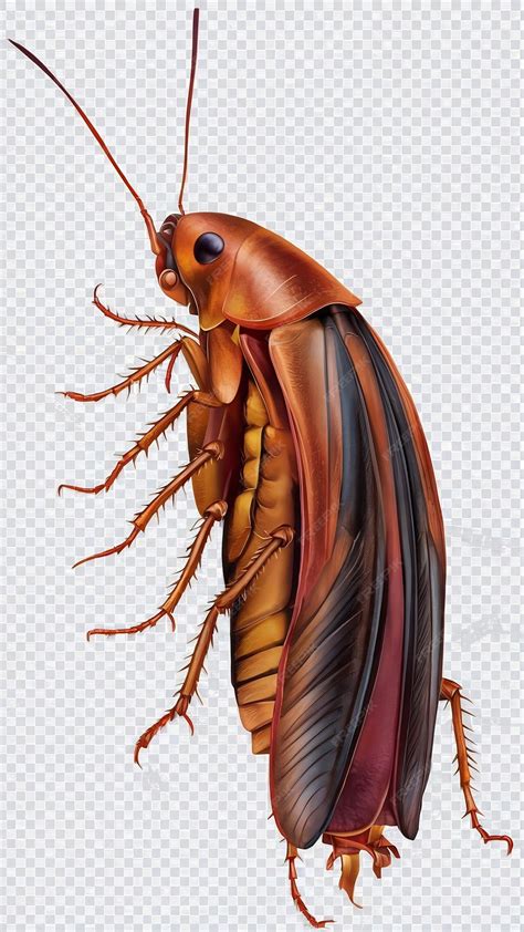 Image result for Cockroach Side View