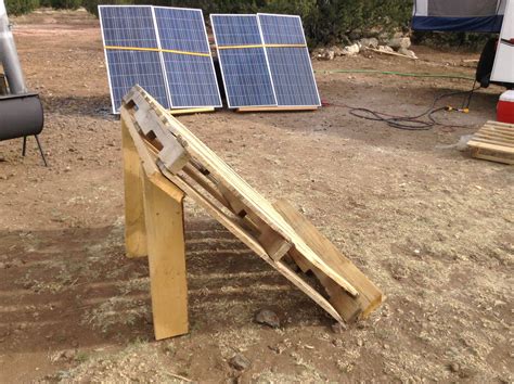 Image result for How to Build a Solar Panel Array Rack