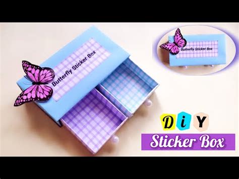 Image result for DIY Sticker Box