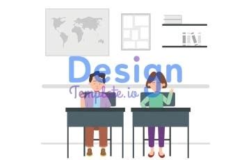 Image result for Classroom Animation