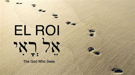 Image result for El Roi Object Lesson