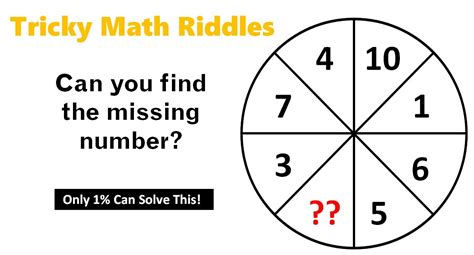 Image result for Tricky Math Riddles