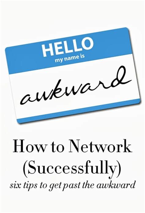 Image result for How to Network Successfully