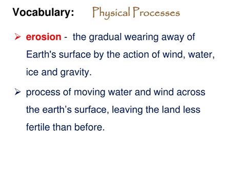 Image result for Physical Processes Definition