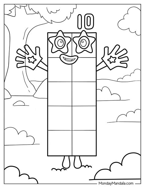 Image result for Number Block 36 Coloring Page