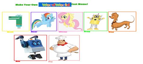 Image result for WordWorld Cap Meme