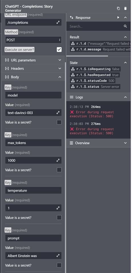 Image result for Postman Example On Openai Prompt