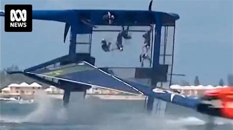 Image result for Catamaran Capsizing