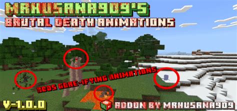 Image result for Minecraft Death Animation Mod
