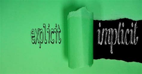 Image result for Implicit and Explicit Questions